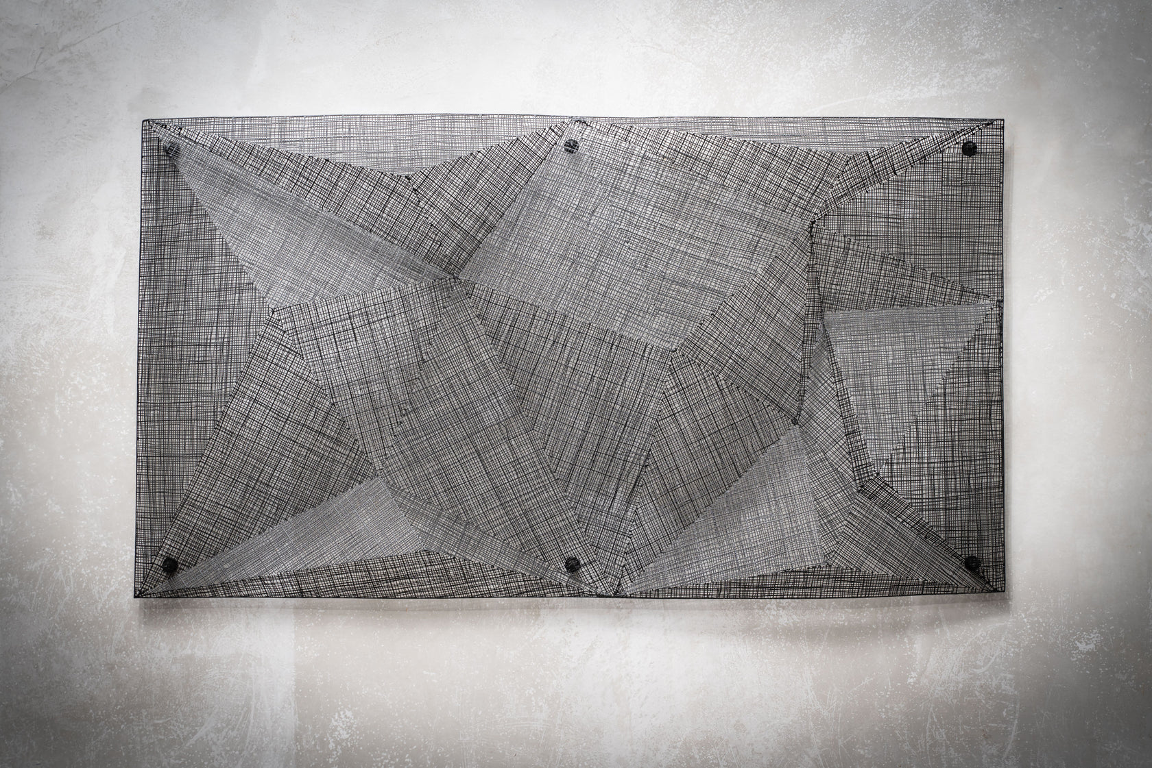 Faceted Metal Wall Art | Entanglements