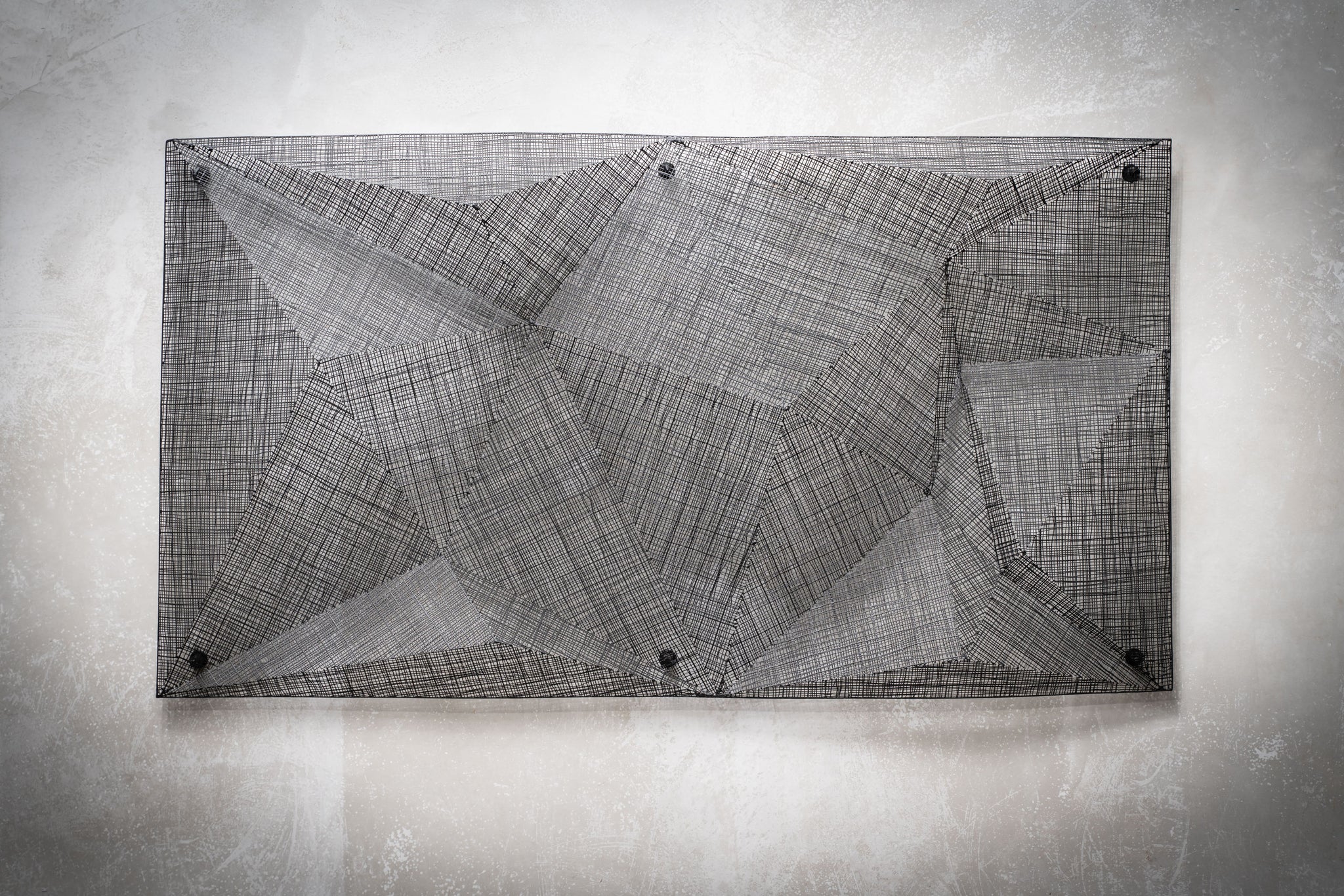 Faceted Metal Wall Art | Entanglements