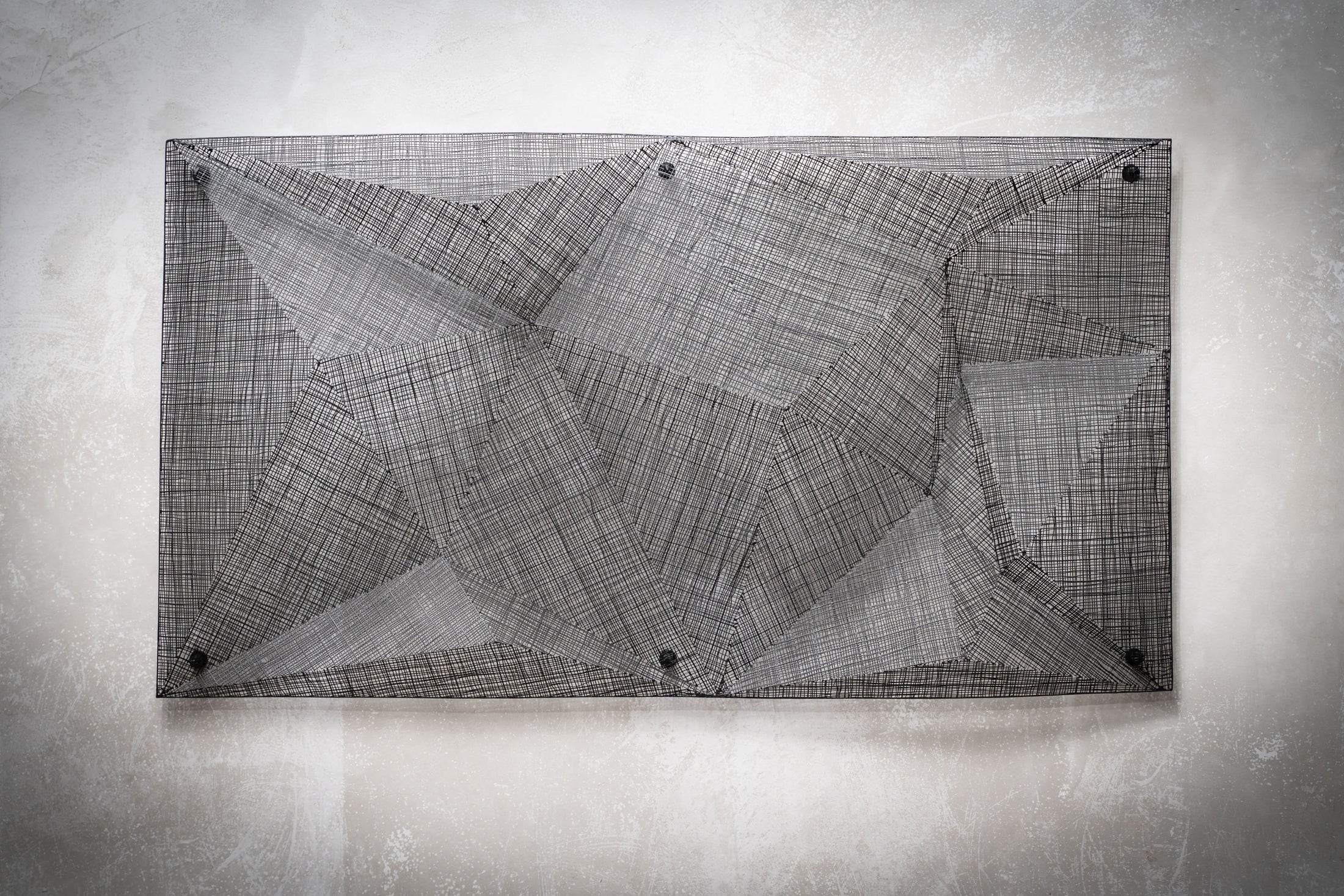 Faceted Metal Wall Art | Entanglements