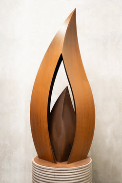 Flame Sculpture | Entanglements Metal Art
