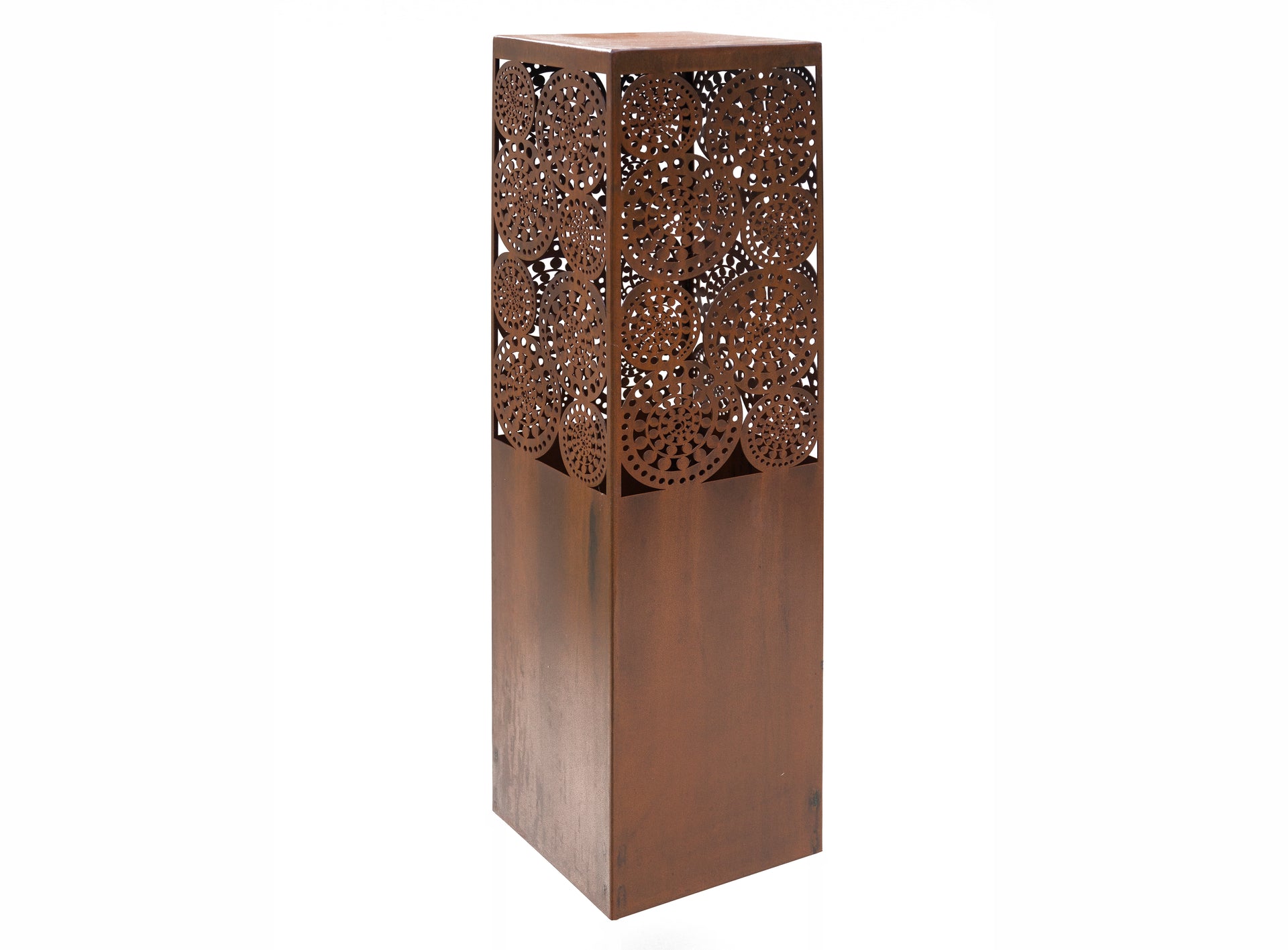 Decorative Outdoor Metal Lighting | Entanglements Metal Art