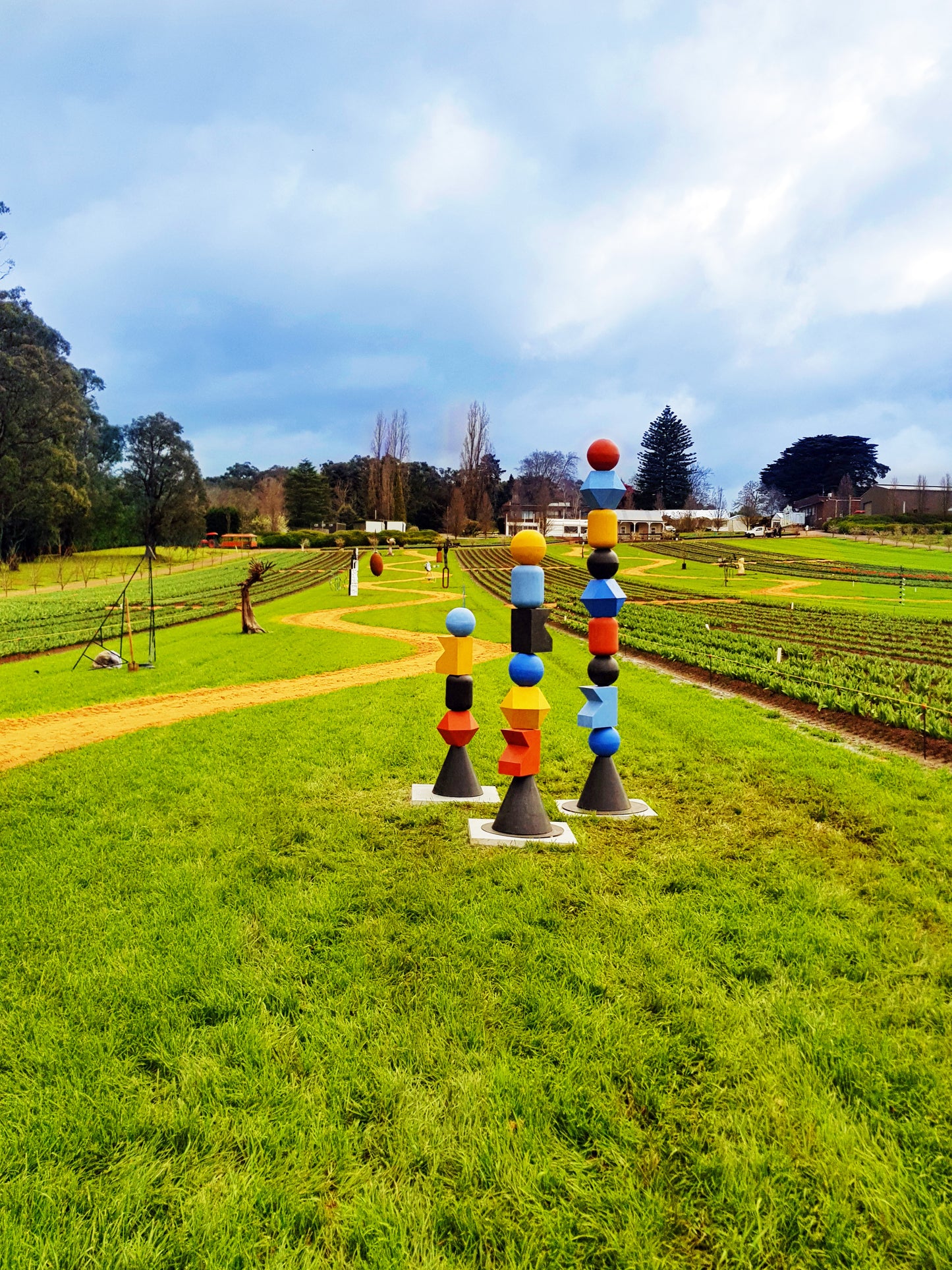 Beacon Totem Sculpture | Entanglements Metal Art