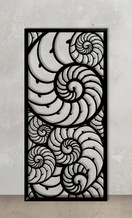 Nautilus Metal Wall Art | Entanglements