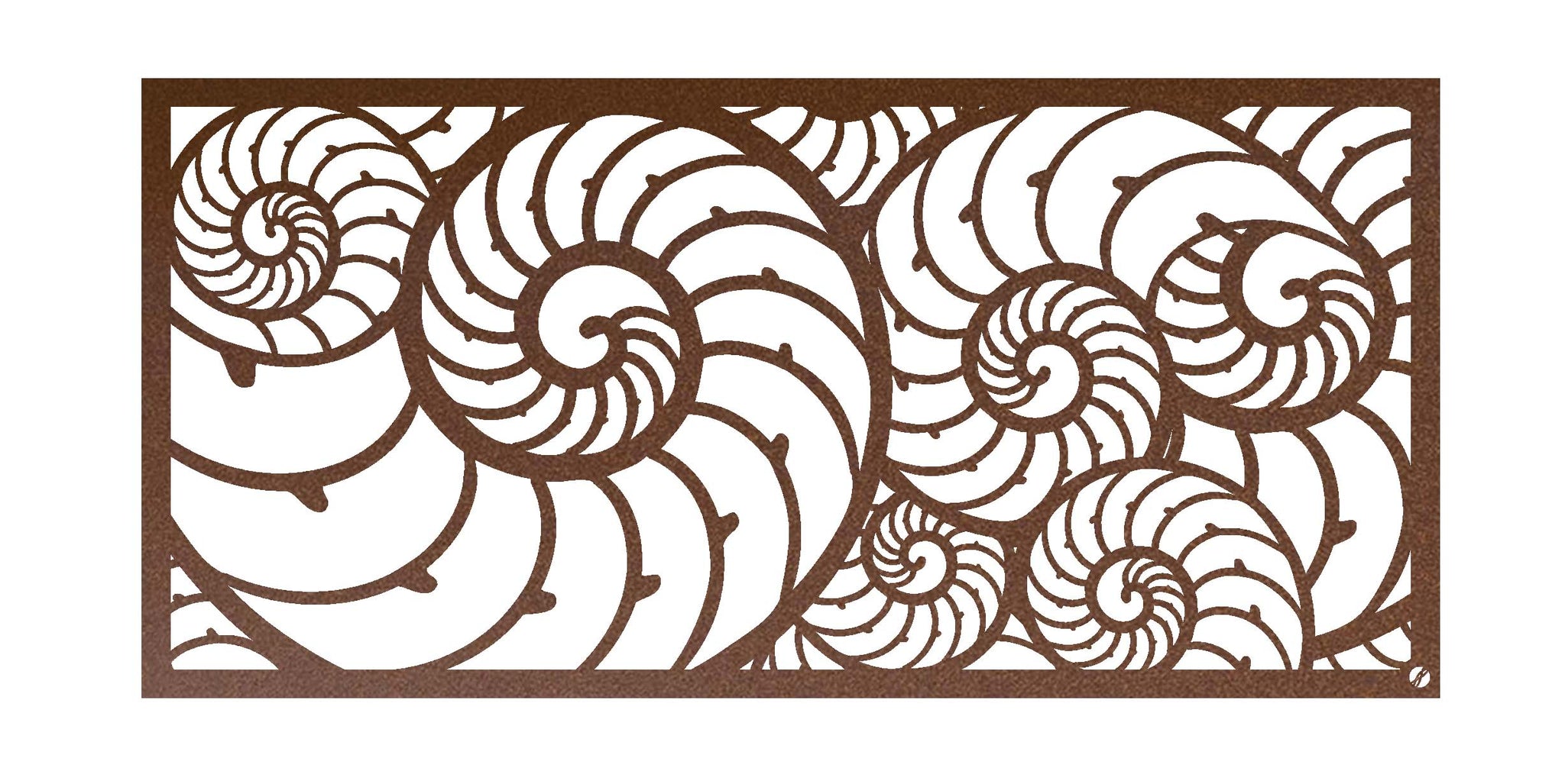 Nautilus Metal Wall Art | Entanglements