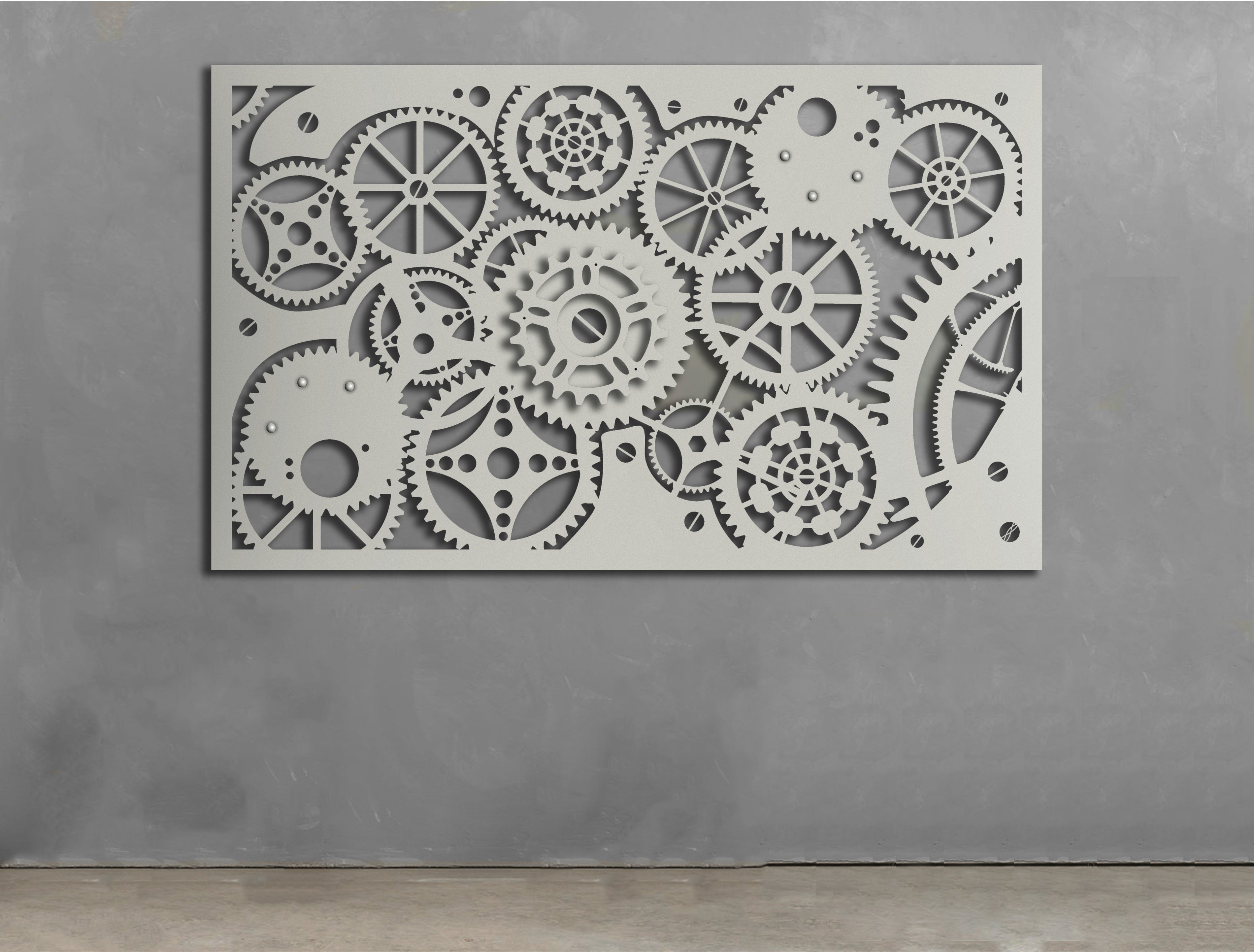 Clockwork Metal Wall Art | Entanglements