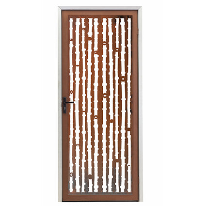 Bamboo Leaves Decorative Screen | Entanglements Metal Art