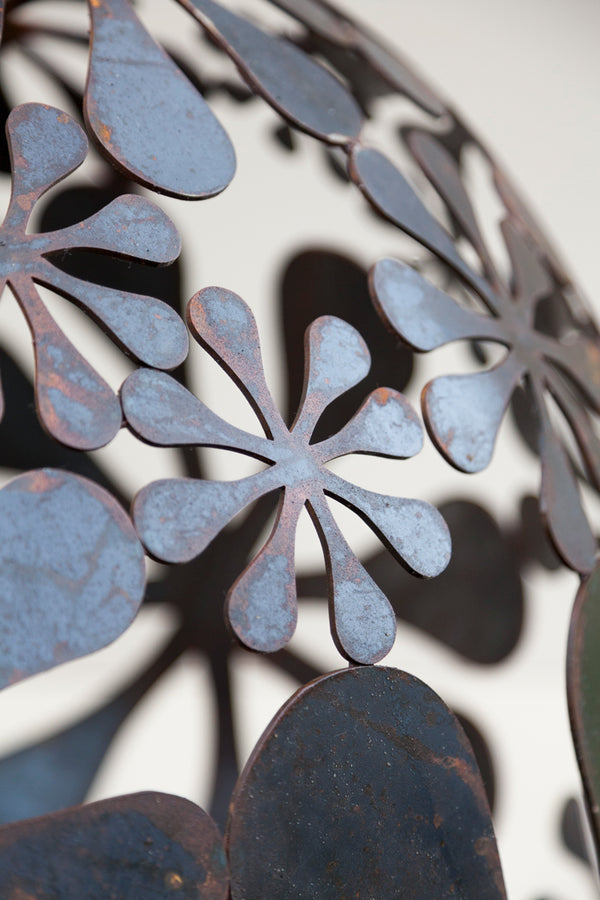 Flower Ball - Outdoor Sphere Sculpture – Entanglements