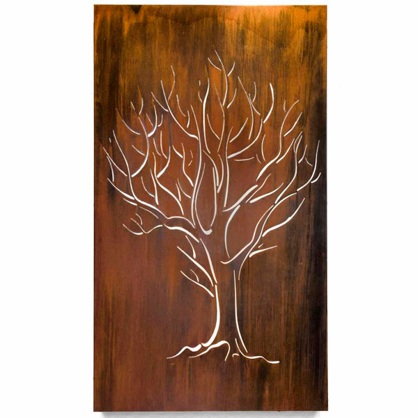 Tree Panel Metal Wall Art | Entanglements